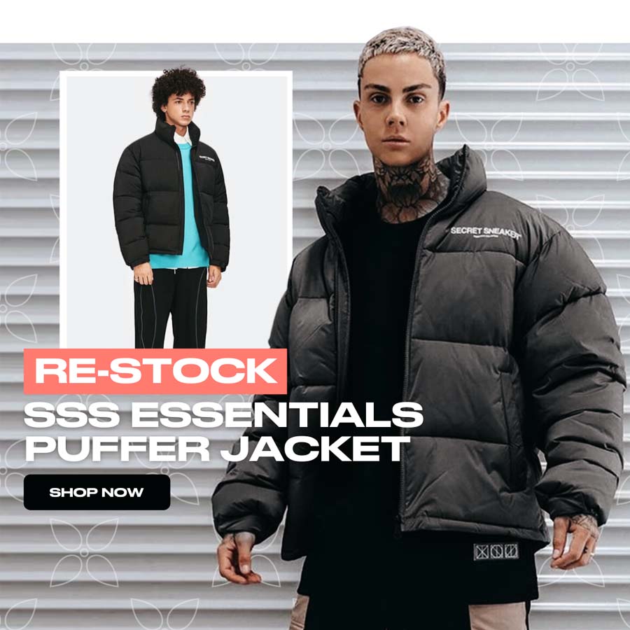 PUFFER JACKETS – Secret Sneaker Store Online