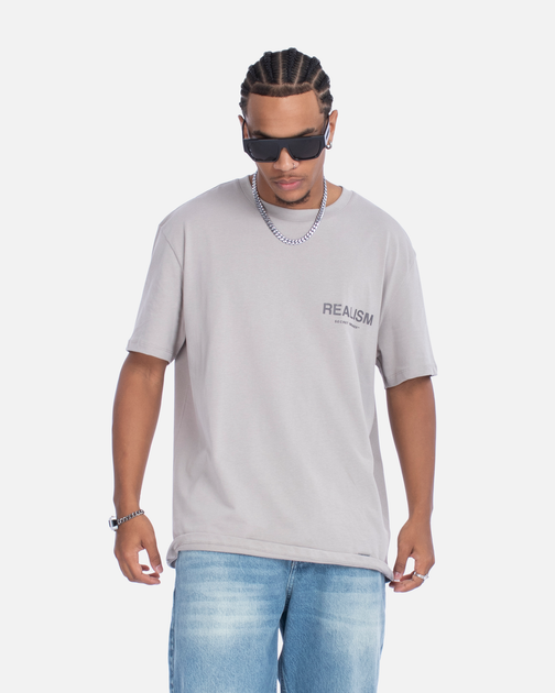 SSS REALISM BACK LOGO TEE SMOKE – Secret Sneaker Store Online