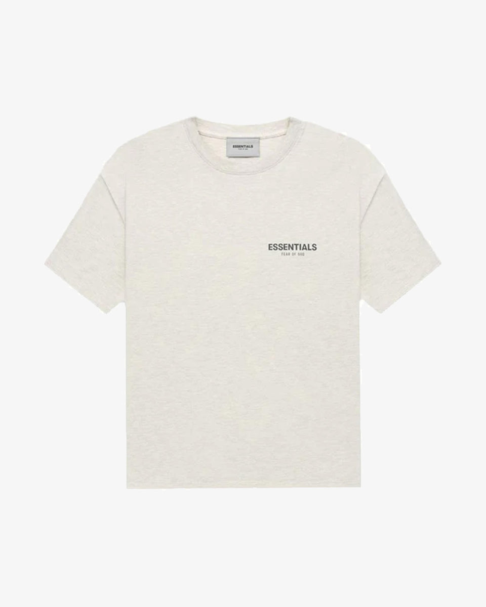 FOG ESSENTIALS FW21 CHEST REFLECTIVE LOGO OATMEAL TEE – Secret Sneaker ...