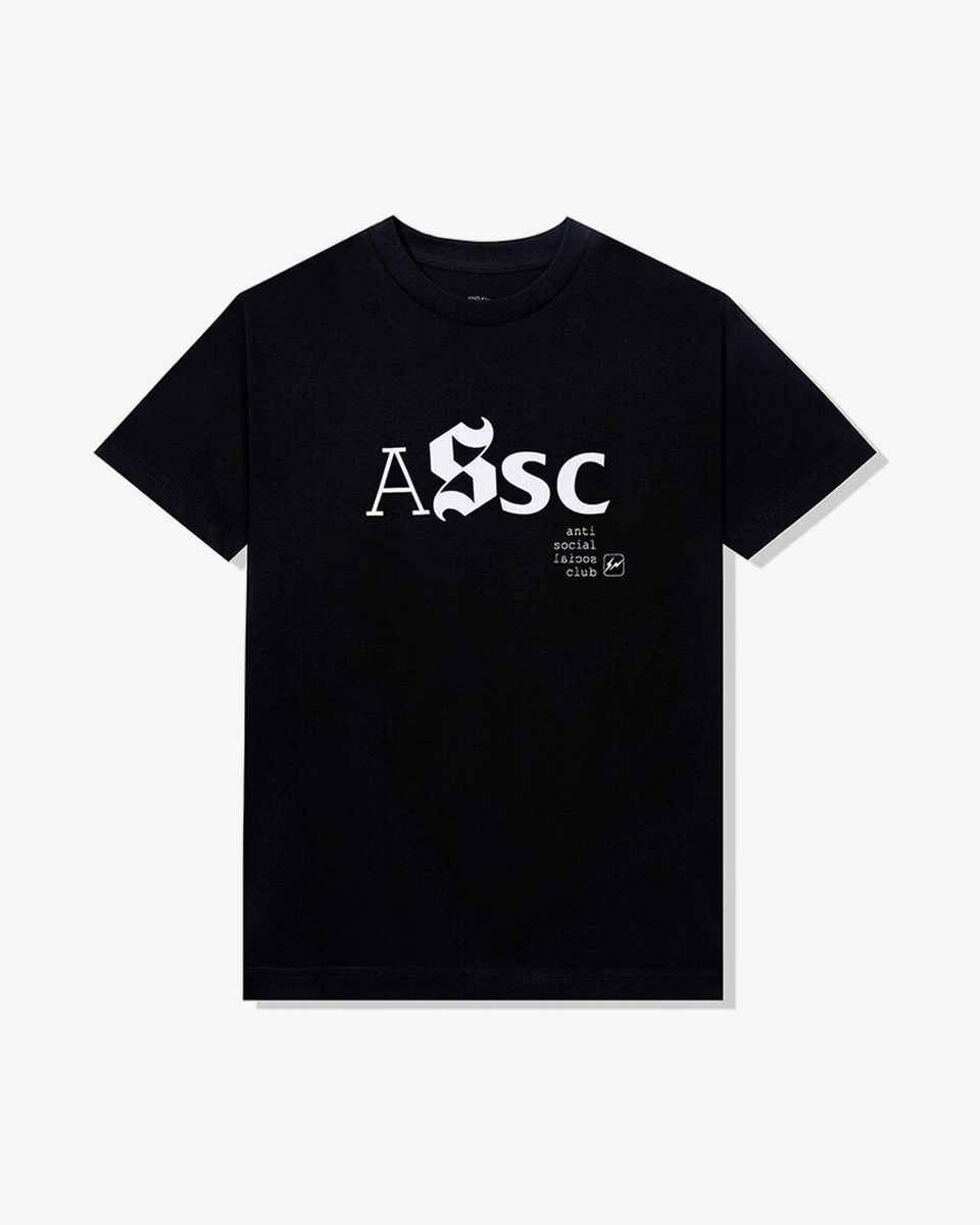 ASSC X FRAGMENT FW22 TYPE A TEE BLACK – Secret Sneaker Store Online