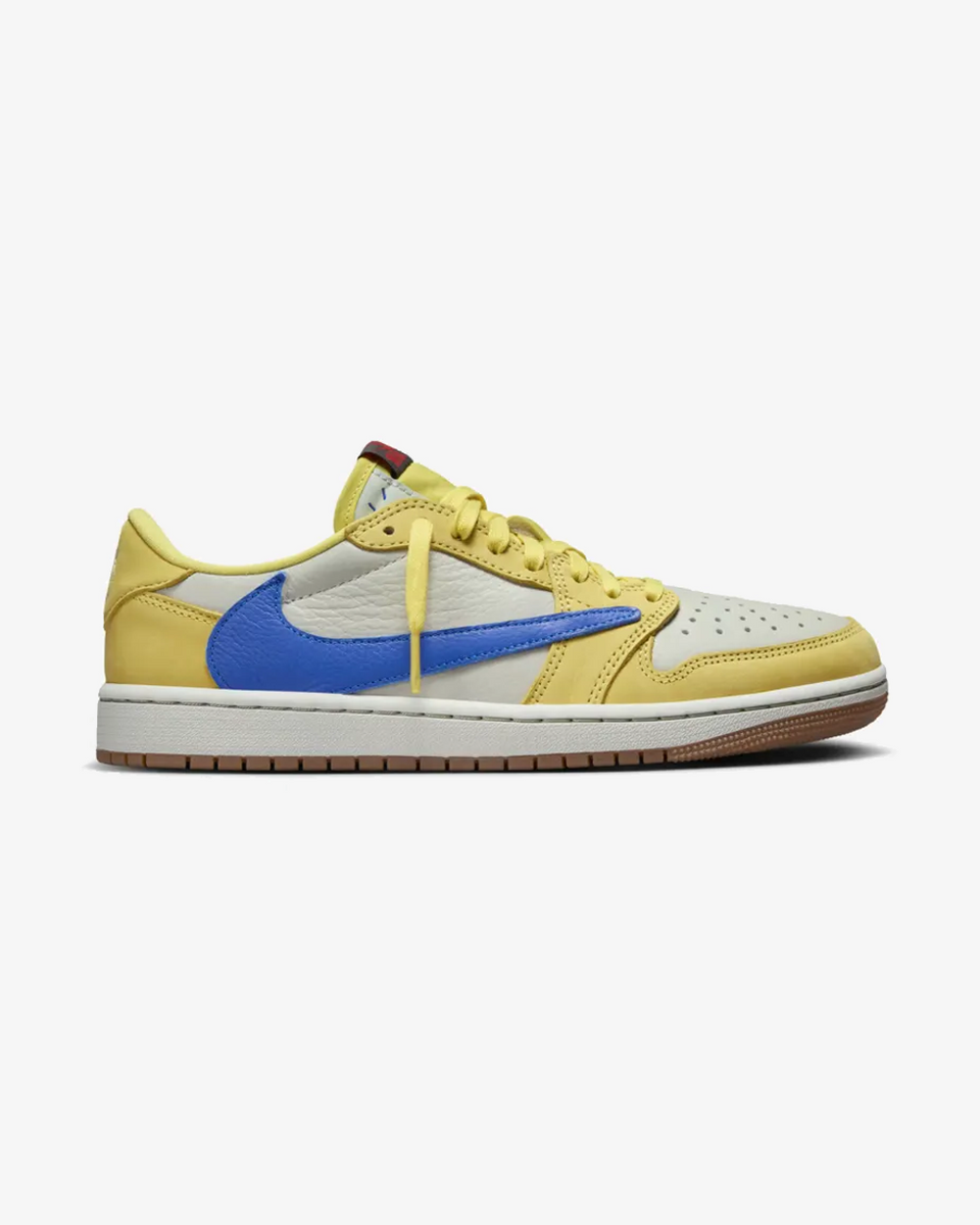 NIKE AIR JORDAN1 LOW OG SP TRAVIS SCOTT CANARY WMNS – Secret Sneaker ...