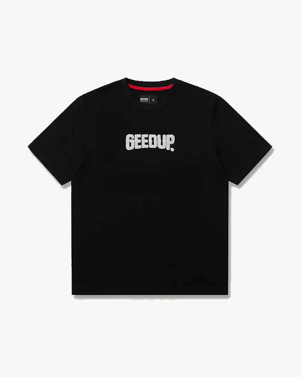 GEEDUP PFK SCRIPT 2.0 BLACK WHITE TEE – Secret Sneaker Store Online
