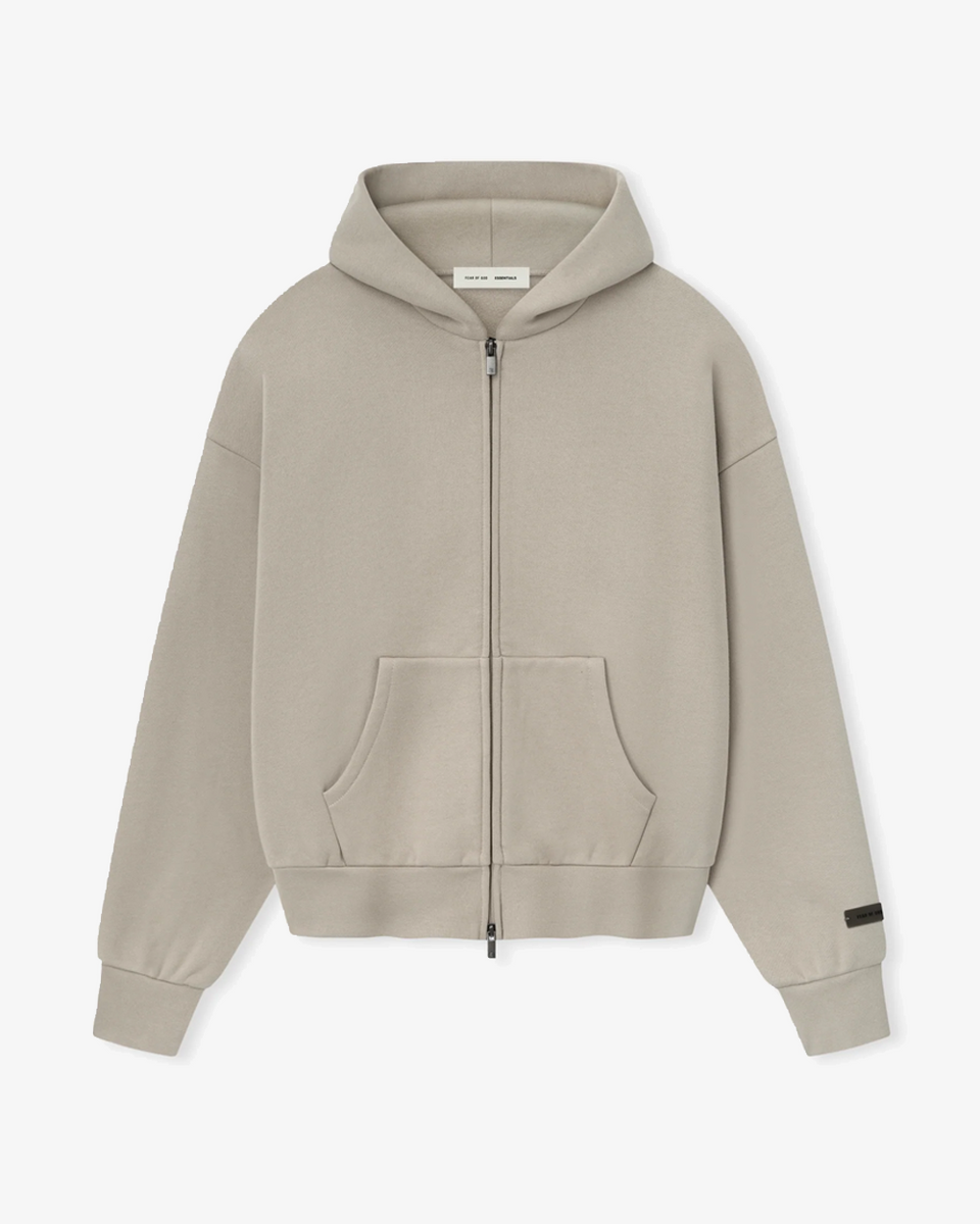 FOG ESSENTIALS SS25 CLASSIC FULL ZIP UP HOODIE TIMBER – Secret Sneaker ...