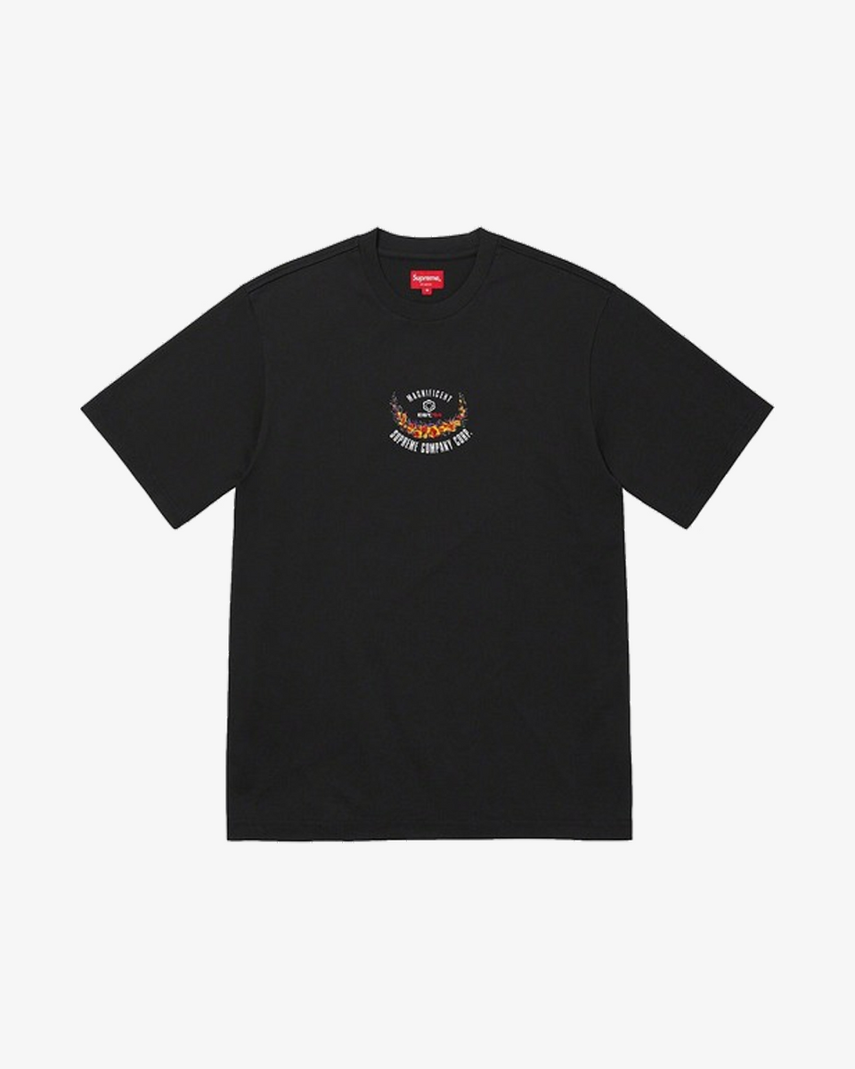 SUPREME SS25 MF DOOM RECEIVER LOGO TEE BLACK – Secret Sneaker Store Online