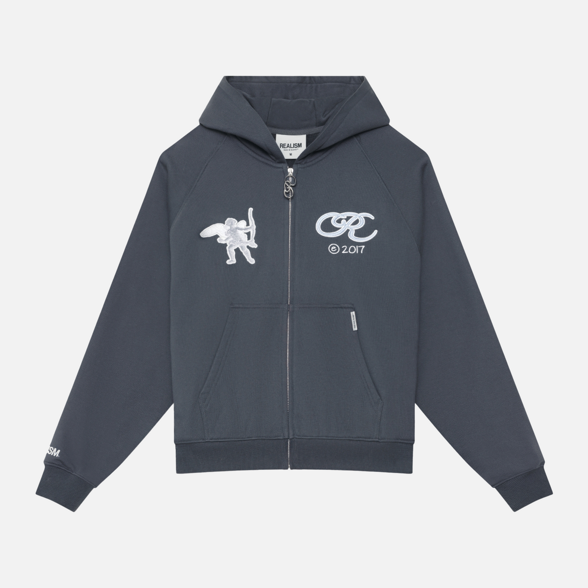 SSS REALISM APOLLO ZIP HOODIE SLATE – Secret Sneaker Store Online