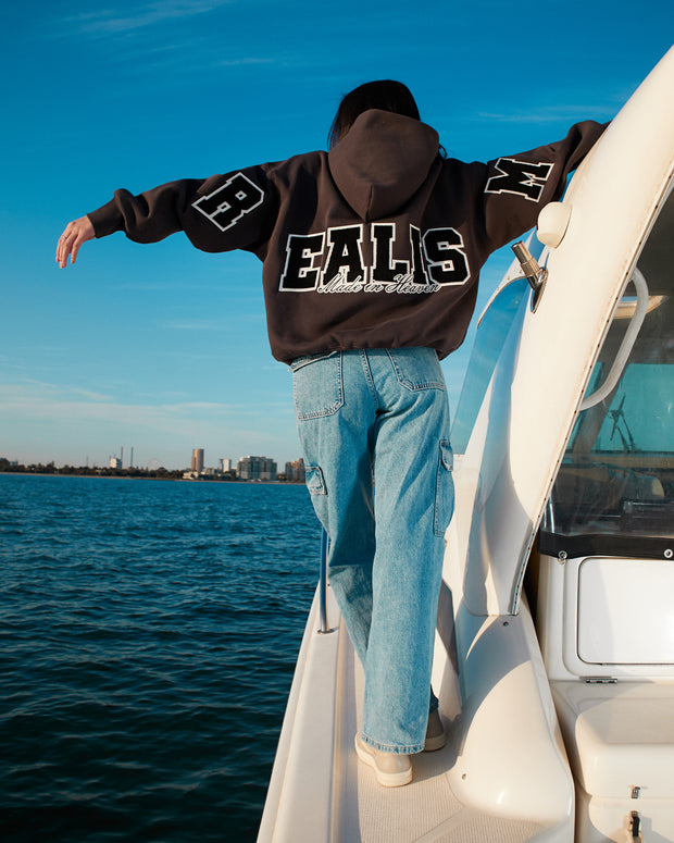 SSS REALISM COLLEGE TEAM HOODIE ASPHALT – Secret Sneaker Store Online