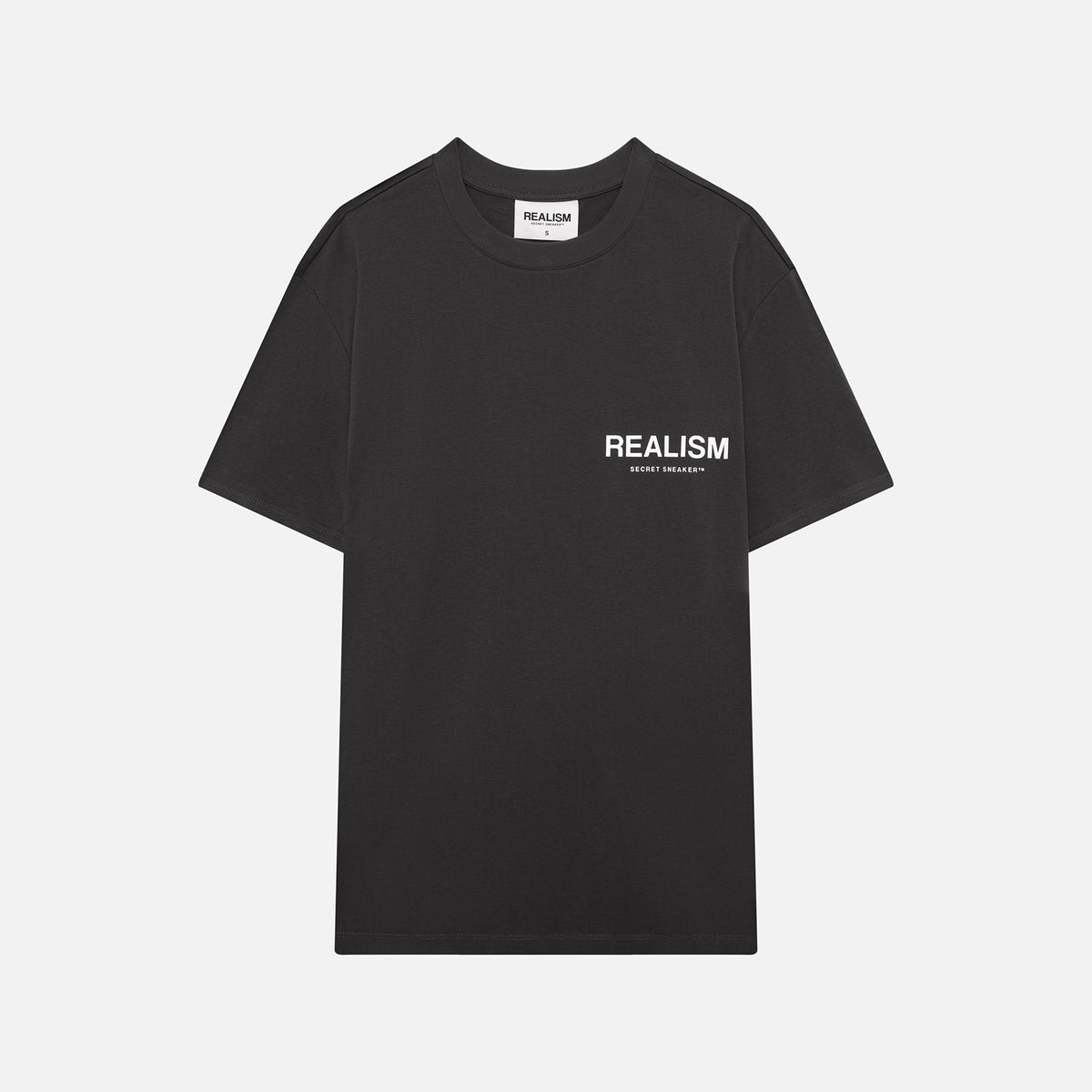 SSS REALISM BACK LOGO REFLECTIVE MOON ASH TEE – Secret Sneaker Store Online