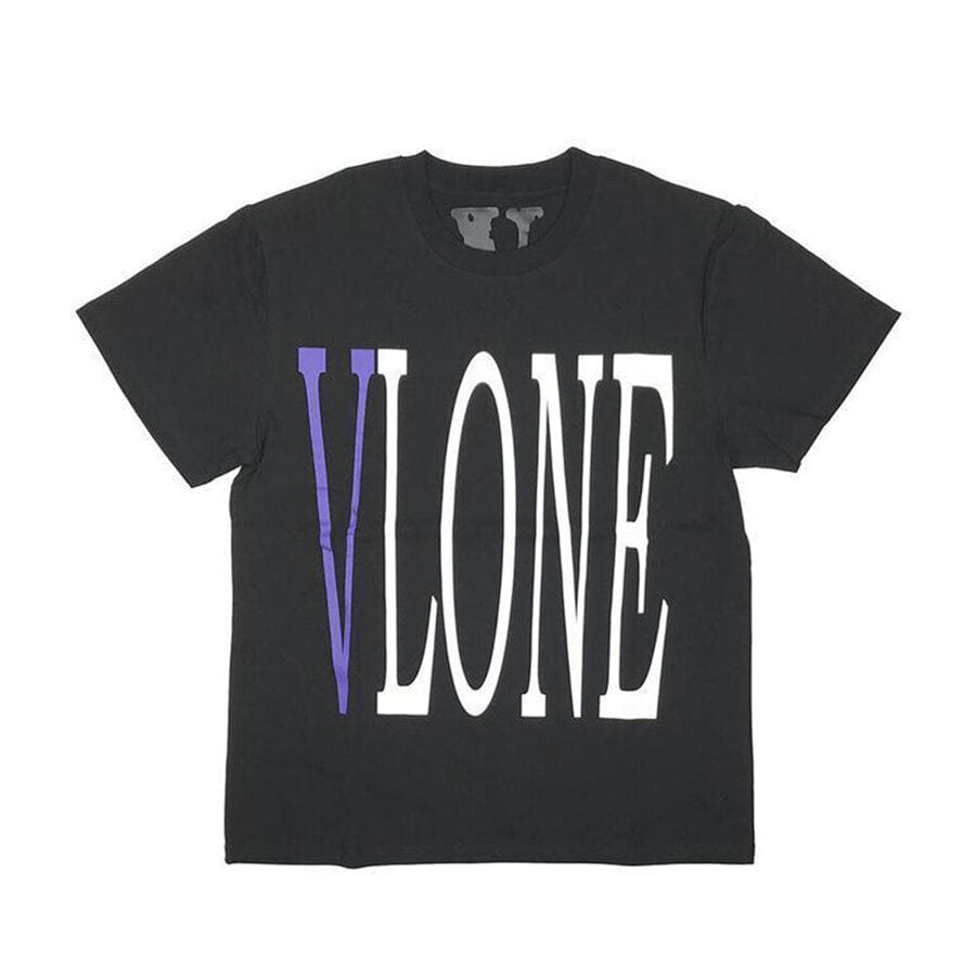 VLONE PURPLE CLASSIC LOGO BLACK TEE – Secret Sneaker Store Online