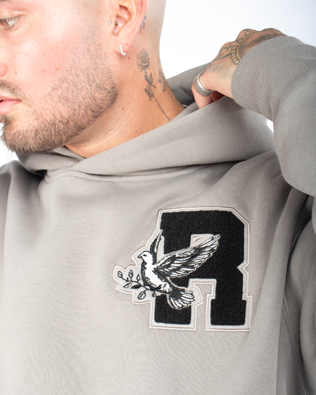 SSS REALISM COLLEGE TEAM HOODIE COOL GREY – Secret Sneaker Store Online