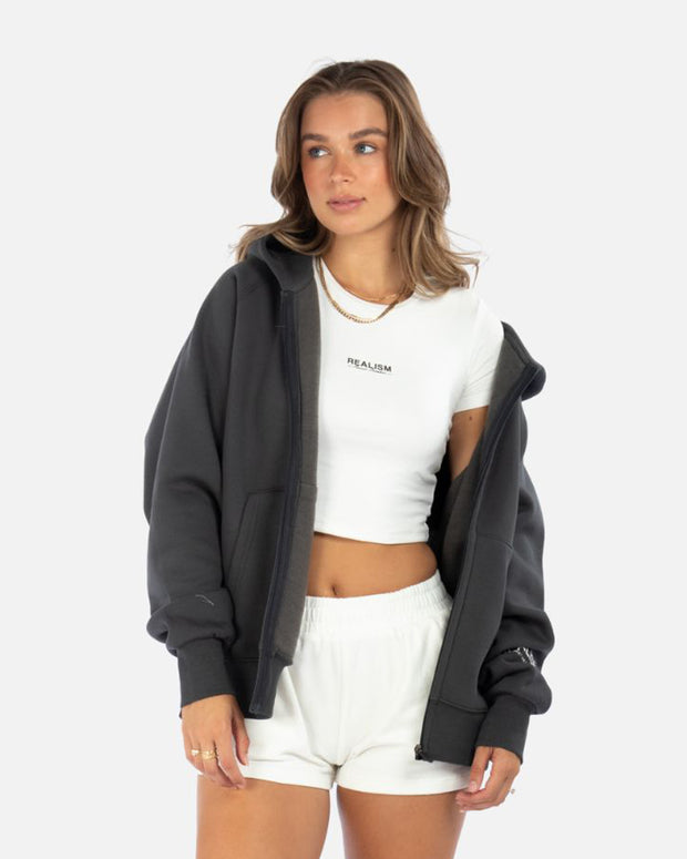 SSS REALISM VISION ZIP HOODIE GRAPHITE – Secret Sneaker Store Online