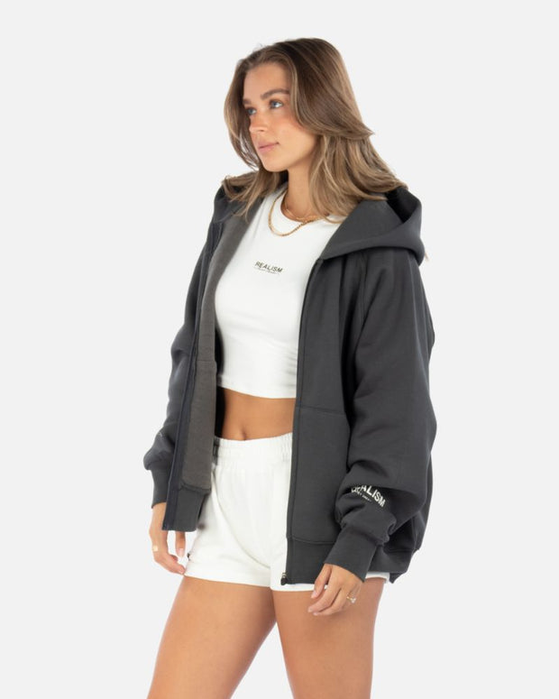 SSS REALISM VISION ZIP HOODIE GRAPHITE – Secret Sneaker Store Online