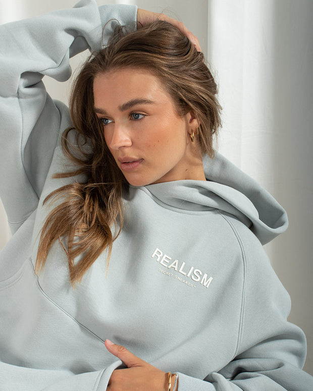 SSS REALISM BACK LOGO HOODIE SUB SLATE – Secret Sneaker Store Online
