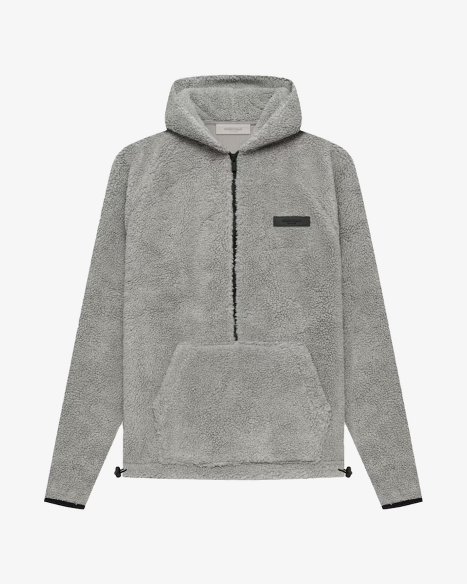 FOG ESSENTIALS SS22 DARK OATMEAL POLAR FLEECE HALF ZIP (NEW) – Secret ...